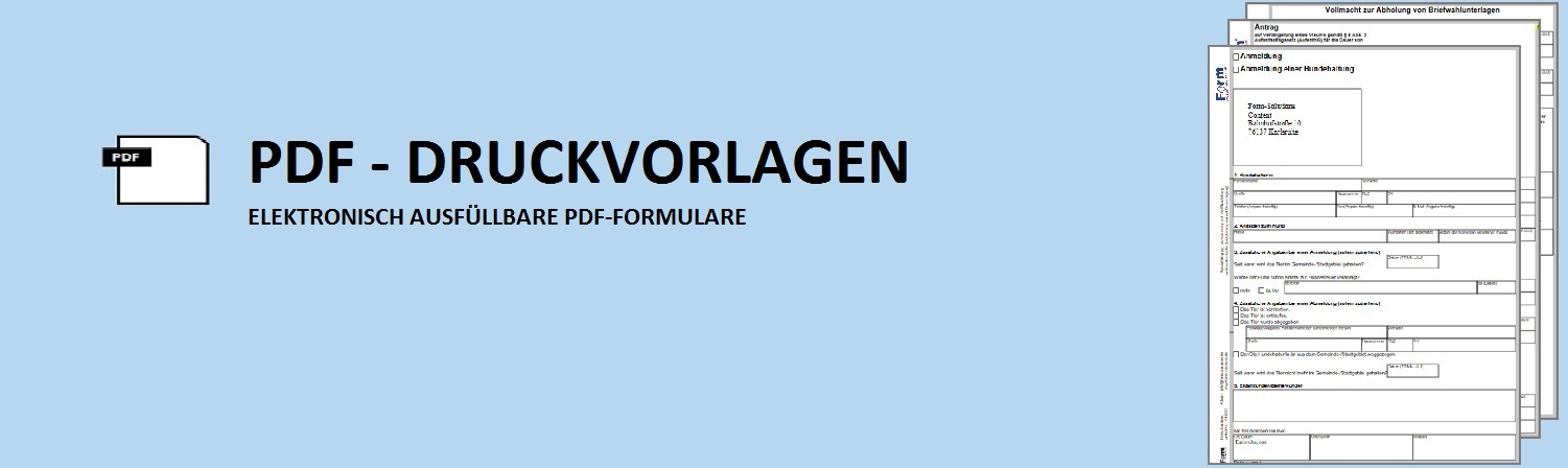 PDF-Formulare